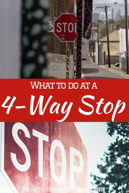 Four Way Stop Explained | What to do at a 4 Way Stop