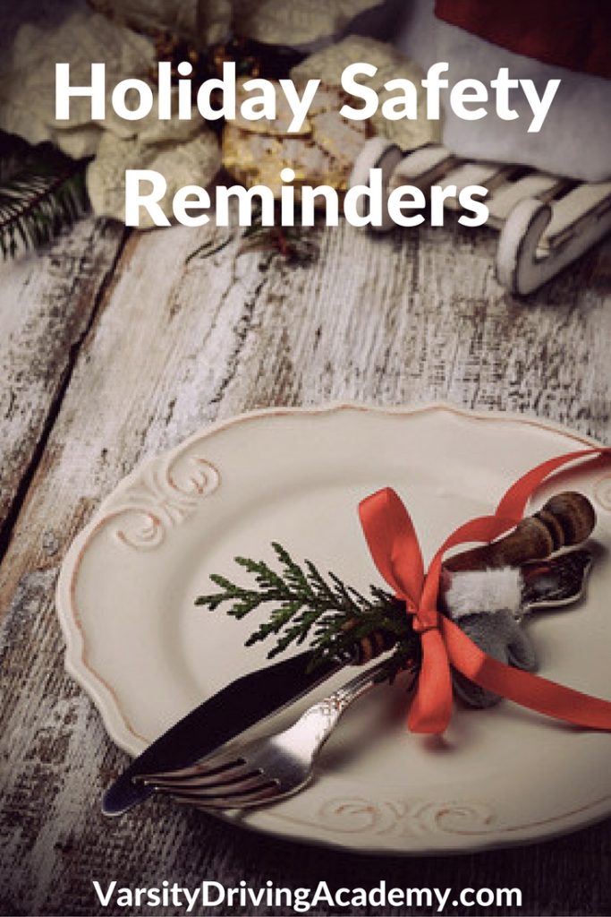 Holiday Safety Reminders - Varsity Driving Academy