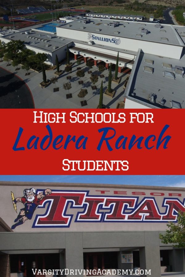 Ladera Ranch High Schools | High School Options - Varsity Driving School