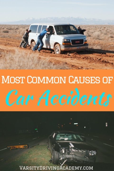 Most Common Causes of Accidents - Varsity Driving Academy