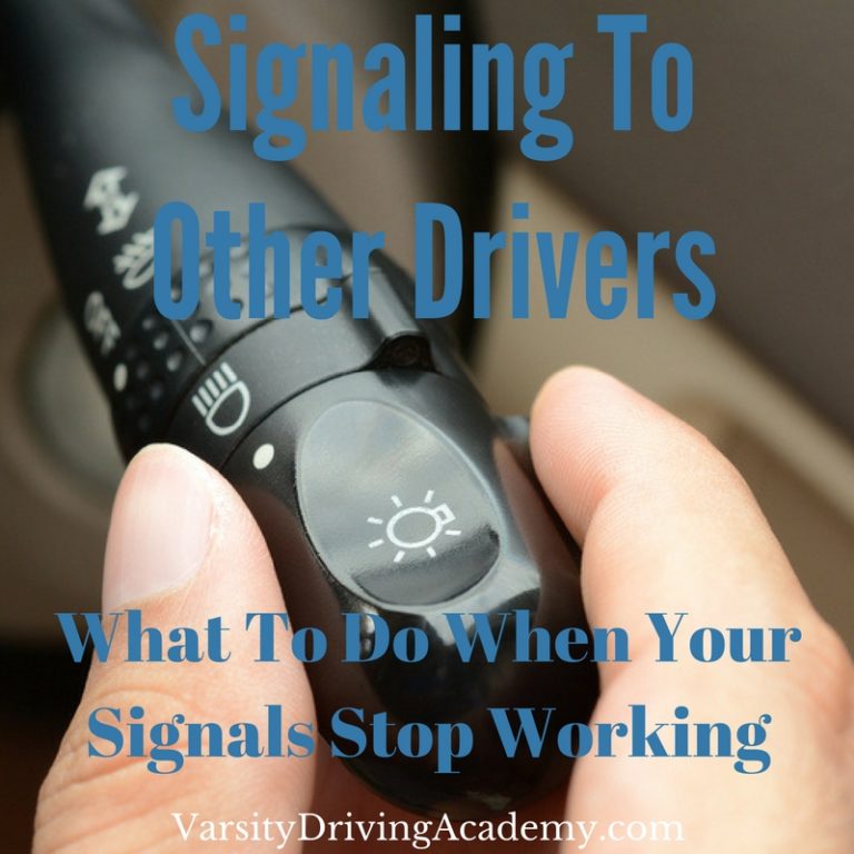Tips For Signaling to Other Drivers - Varsity Driving Academy